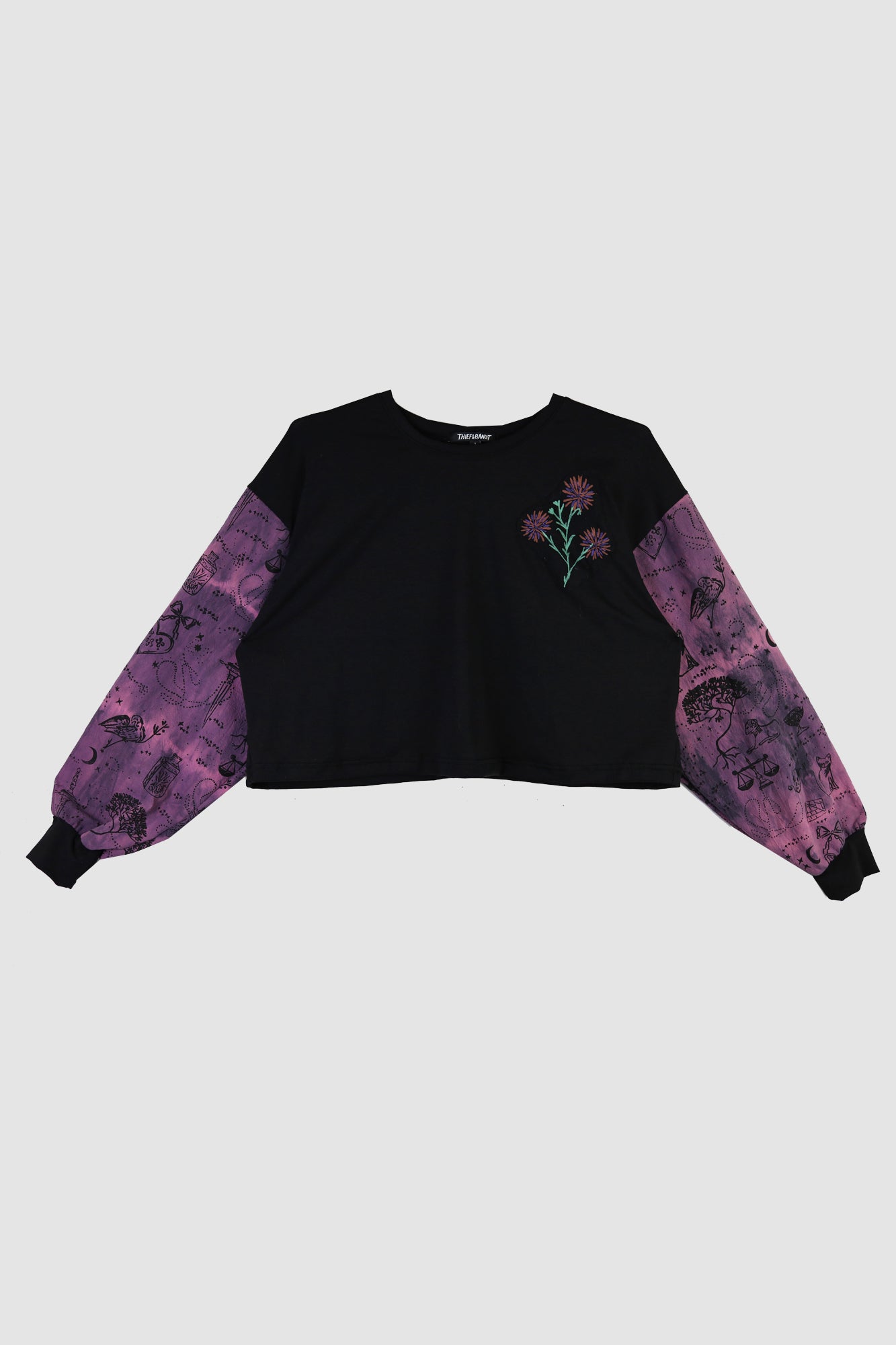 'Spellbound' & 'Night Garden' Boxy Long Sleeve (Size 1) – Thief and Bandit